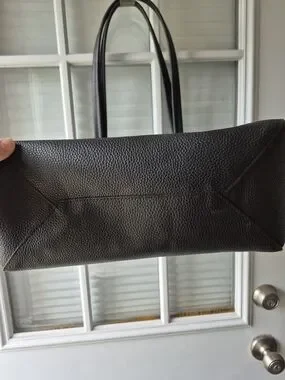 Love & Lore | Bags | Love Lore Black Leather Tote Bag | Poshmark